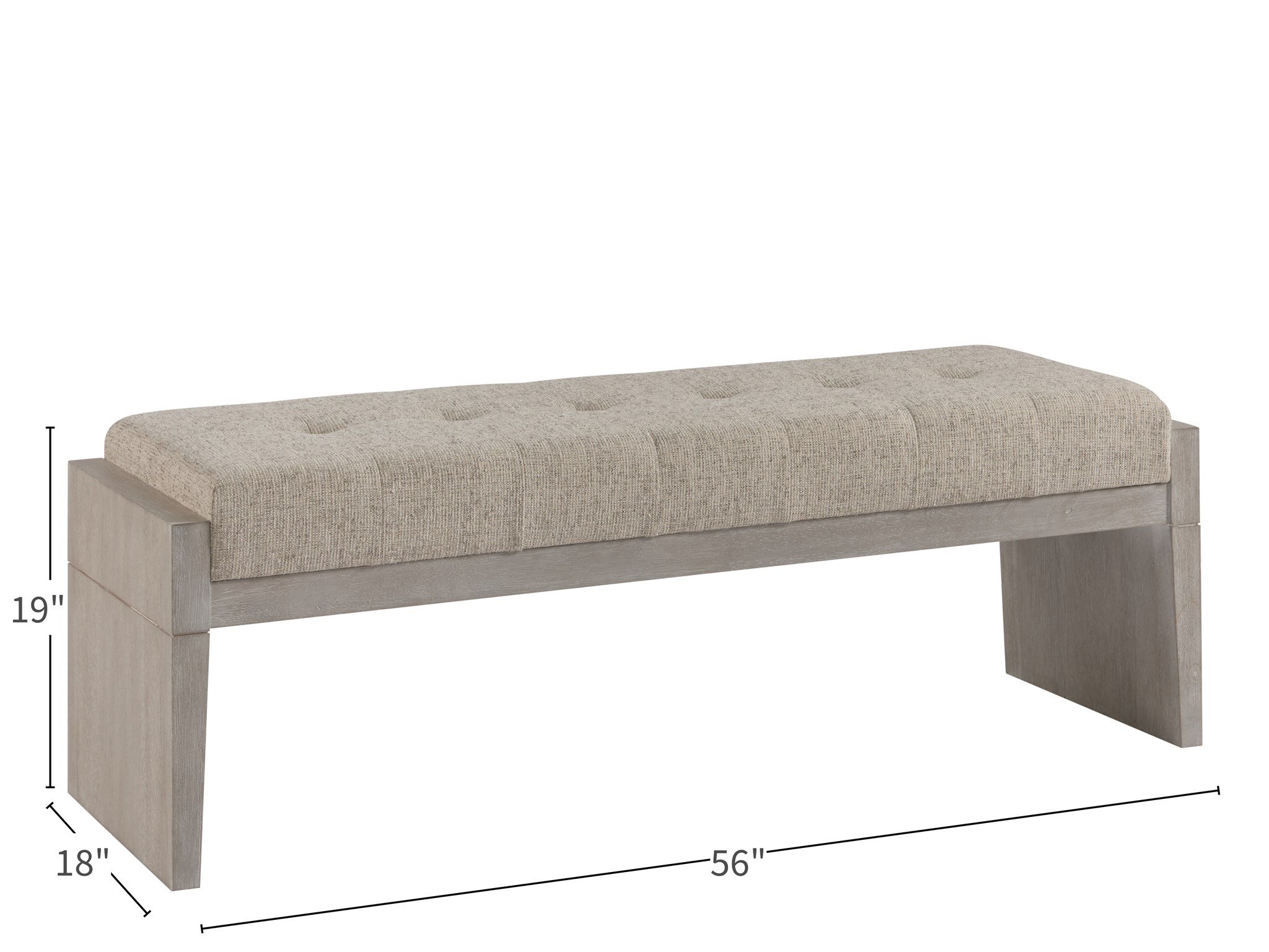 Midtown Bed End Bench | Domicile Furniture