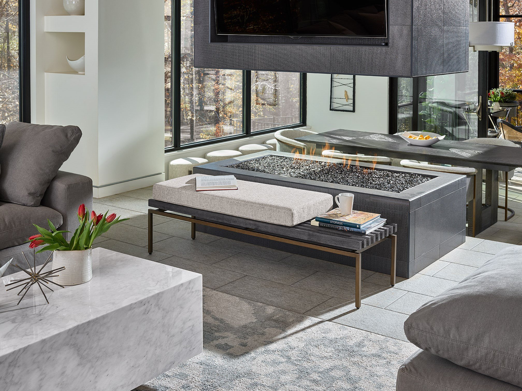 Modern Taylor Bench | Domicile Furniture