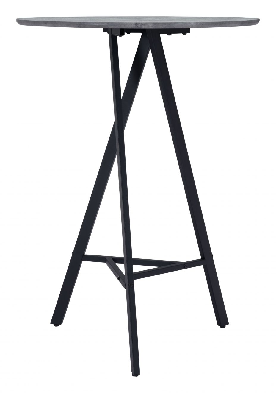 Metz Bar Table Gray | Domicile Furniture