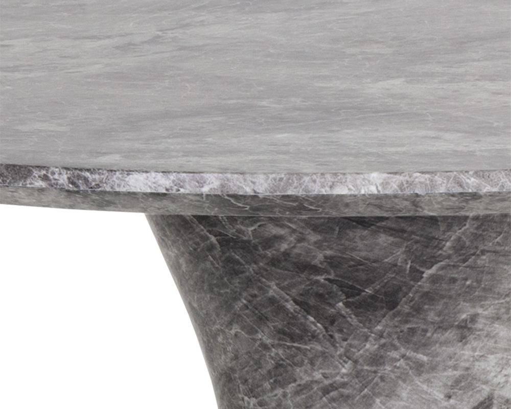 Shelburne Bar Table – Marble Look – Grey | Domicile Furniture