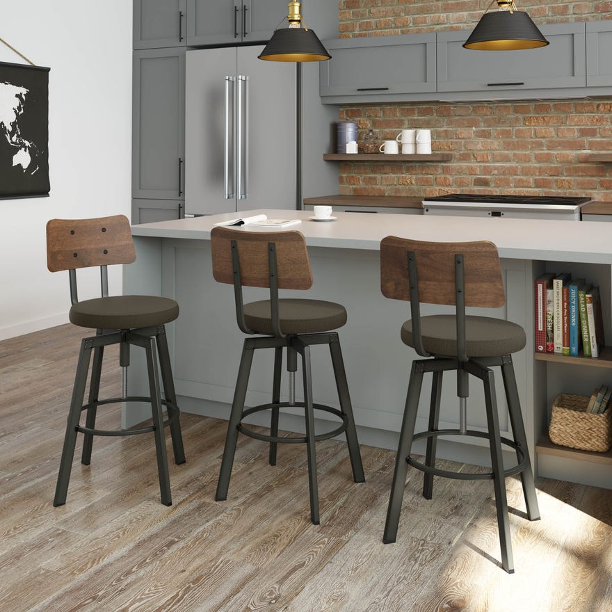 Symmetry Screw stool | Domicile Furniture