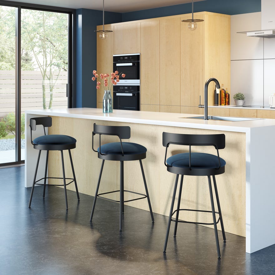 Monza Swivel stool | Domicile Furniture